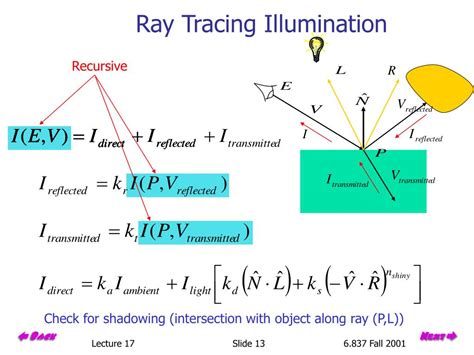 PPT Ray Tracing PowerPoint Presentation Free Download ID