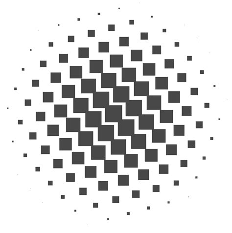 Circle Dots With Halftone Pattern Round Gradient Background Element With Gradation Points