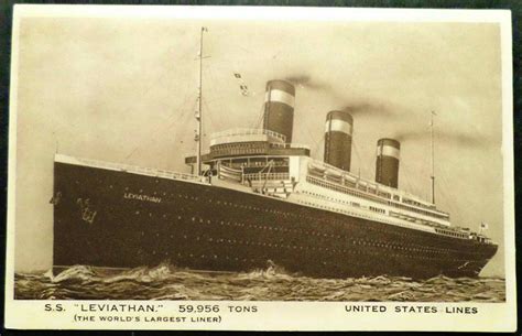 Vaterland Aka Ss Leviathan Long Life On The Seas
