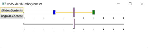 Radslider With Multiple Thumbs Loses Style Information When Using Prism In Ui For Wpf Telerik