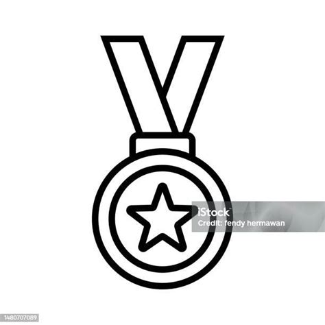 메달 수상 아이콘 벡터 디자인 서식 파일 간단하고 현대적인 1에 대한 스톡 벡터 아트 및 기타 이미지 1 1위 개체 그룹 Istock