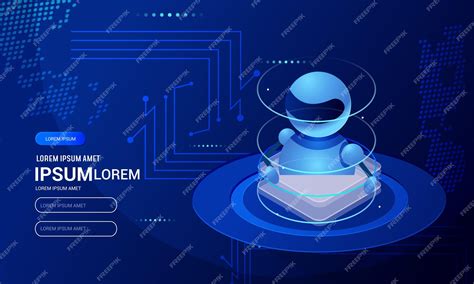 Premium Vector Big Data Flow Processing Concept Cloud Database Isometric Vector