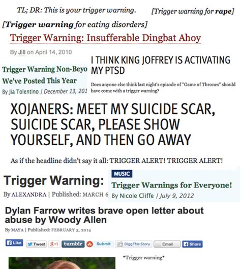 How The Trigger Warning Took Over The Internet