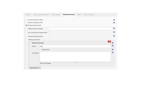 Jenkins Pipeline How To Use Release Plugin Stack Overflow