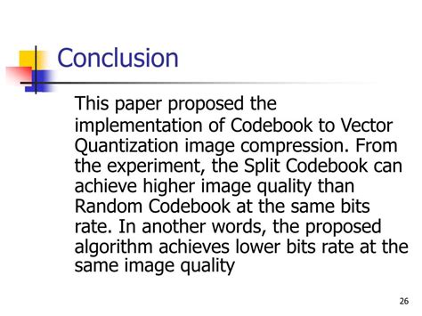 ppt image compression using vector quantization powerpoint