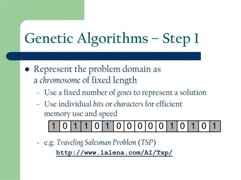 Ppt Genetic Algorithms Csci 2300 Introduction To Algorithms Powerpoint Presentation Id2366650