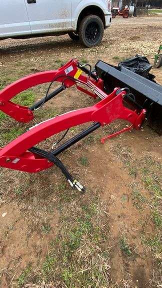 Mahindra Loader W Brackets And Hyd Controls Leap Auctions Llc