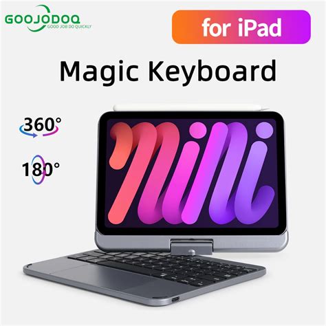 GOOJODOQ For IPad Case With Keyboard Bluetooth Mini 6 8 3 Air 6 4 5 Pro 11 12 9 13 Wireless