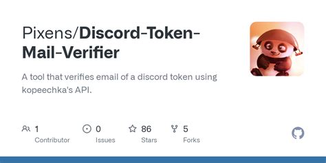 Github Pixens Discord Token Mail Verifier A Tool That Verifies Email Of A Discord Token Using