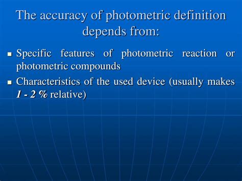 Ppt Photometric Methods Of Analysis Powerpoint Presentation Free