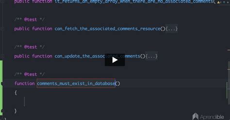 Lección 80 Validando La Relación Contra La Base De Datos Desarrollo De Una Api Con Laravel