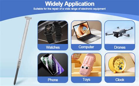 11pcs Small Screwdriver Set With Hard Case Tiny Mini Screw Driver Kit