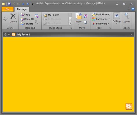 Create Outlook Form Regions In C Vbnet