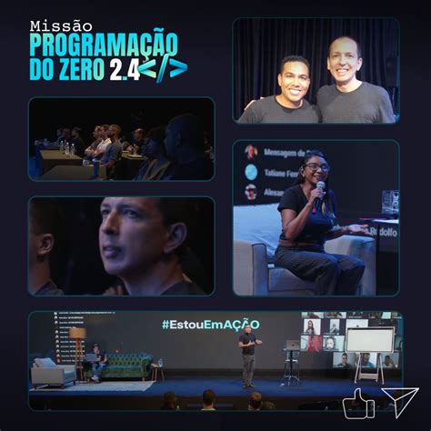 Participação Impactante No Evento De Programação Tiago Grillo