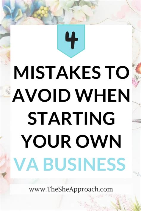 5 Mistakes People Make When Starting A Virtual Assistant Business The