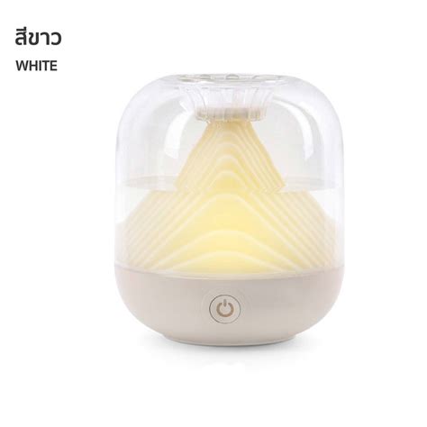 เครื่องพ่นอโรม่า 700ml เครื่องพ่นไอนำไร้สาย เพิ่มความชื้น ระบายอากาศ โคมไฟ Aroma Diffuser