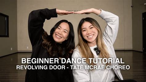 Beginner Dance Tutorial Revolving Door Tate Mcrae Choreography