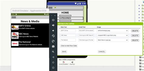 How Do You Create A Listview With A List Of Items That When Selected
