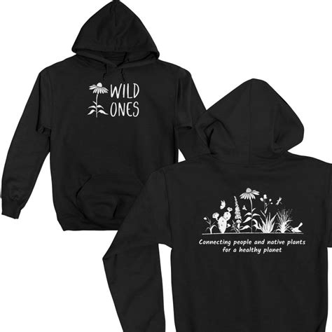 Wild Ones Logo Tagline And Illustration Mens Apparel Pullover Hoody Wild Ones Merch