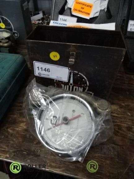 Dillon Ap Dynamometer With Certificate Of Calibration Roller Auctions