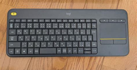 【中古】logicool ロジクール タッチパッド搭載キーボード メルカリ