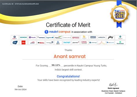 Anant Samrat On Linkedin Youngturks Naukricampus Skillsdevelopment Learningjourney