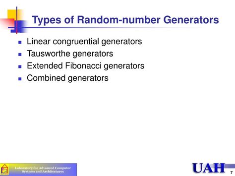 Ppt Cpe 619 Random Number Generation Powerpoint Presentation Free