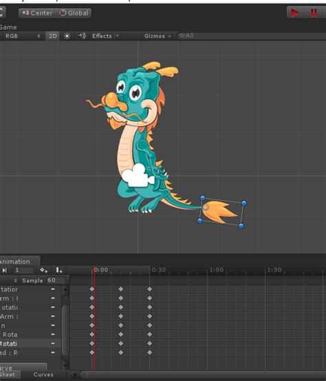 Bone Based Unity 2D Animation Creating The Actual Animations Envato