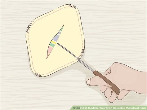 How To Make Your Own Reusable Menstrual Pads With Pictures