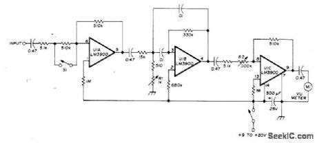 VSWR METER Measuring And Test Circuit Circuit Diagram SeekIC Com