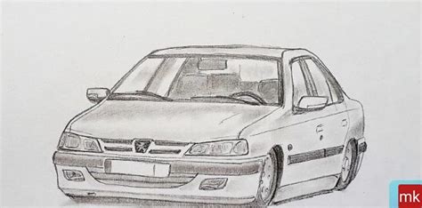 عکس نقاشی ماشین پرشیا شوتی