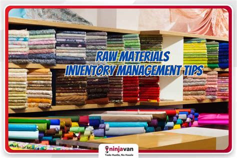 Raw Materials Inventory Management Tips