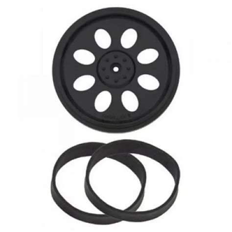 Parallax Boe Bot Sumobot用ホイールとタイヤ Robotshop