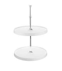Rev A Shelf Series Full Round Lazy Susan Set Almond Wholesale Opentip
