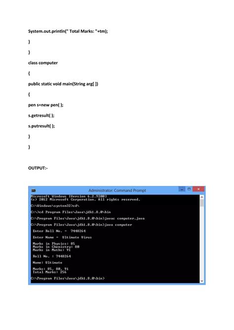 Wap To Implement Inheritance And Overloading Methods In Java Pdf