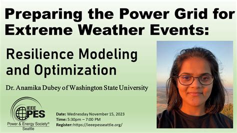 Preparing The Power Grid For Extreme Weather Events Resilience Modeling And Optimization—dr