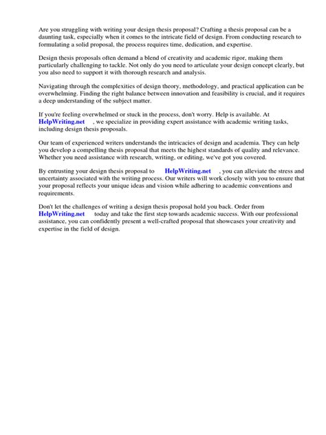 Design Thesis Proposal Pdf Thesis Methodology Design Thesis Proposal Pdf Thesis Methodology
