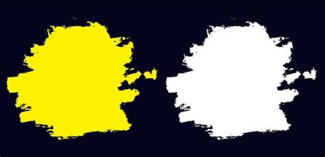 그런 지 질감 스플래시 브러시 스트로크 검은 배경에 프리미엄 벡터