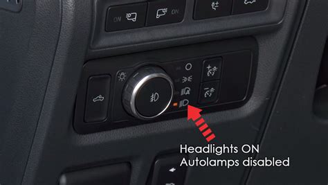 Enable Or Disable Auto Headlights On Ford F 150