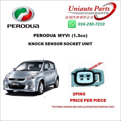 Perodua Myvi 1 3cc Knock Sensor Socket Unit Shopee Malaysia