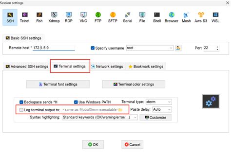 mobaxterm自动保存log csdn博客