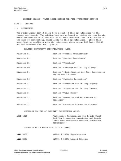 Water Distribution For Fire Protection Service Download Free Pdf Pipe Fluid Conveyance Valve