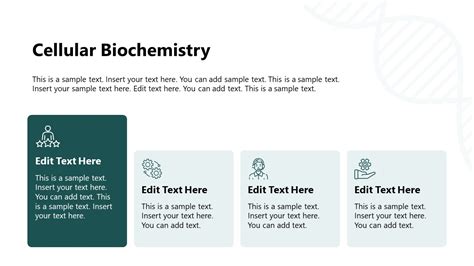 Cellular Biochemistry Presentation Slide With Infographics Slidemodel