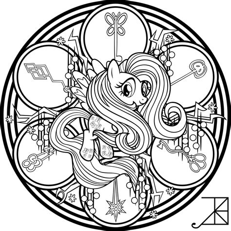 Rainbow Friendship Fluttershy Lineart By Akili Amethyst On Deviantart