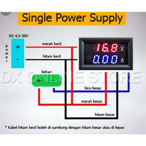 Volt Meter Ampere Meter Dc Shopee Malaysia