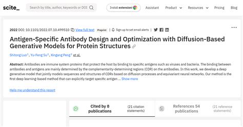 Antigen Specific Antibody Design And Optimization With Diffusion Based Generative Models For