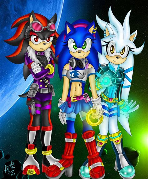 Gender Bender Sonic The Hedgehog Photo Fanpop