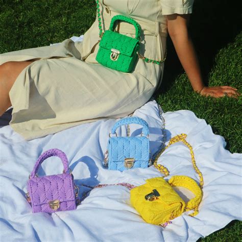 Plastic Canvas Bag Kit Pop Candy Mini Bag Stitch Mingle