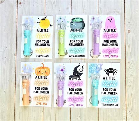Halloween Mini Flashlight Party Favors Halloween Class Favors