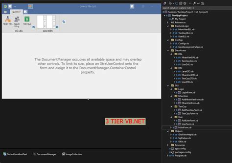VB NET Chia sẻ source code quản lý thu chi mô hình lớp Winform